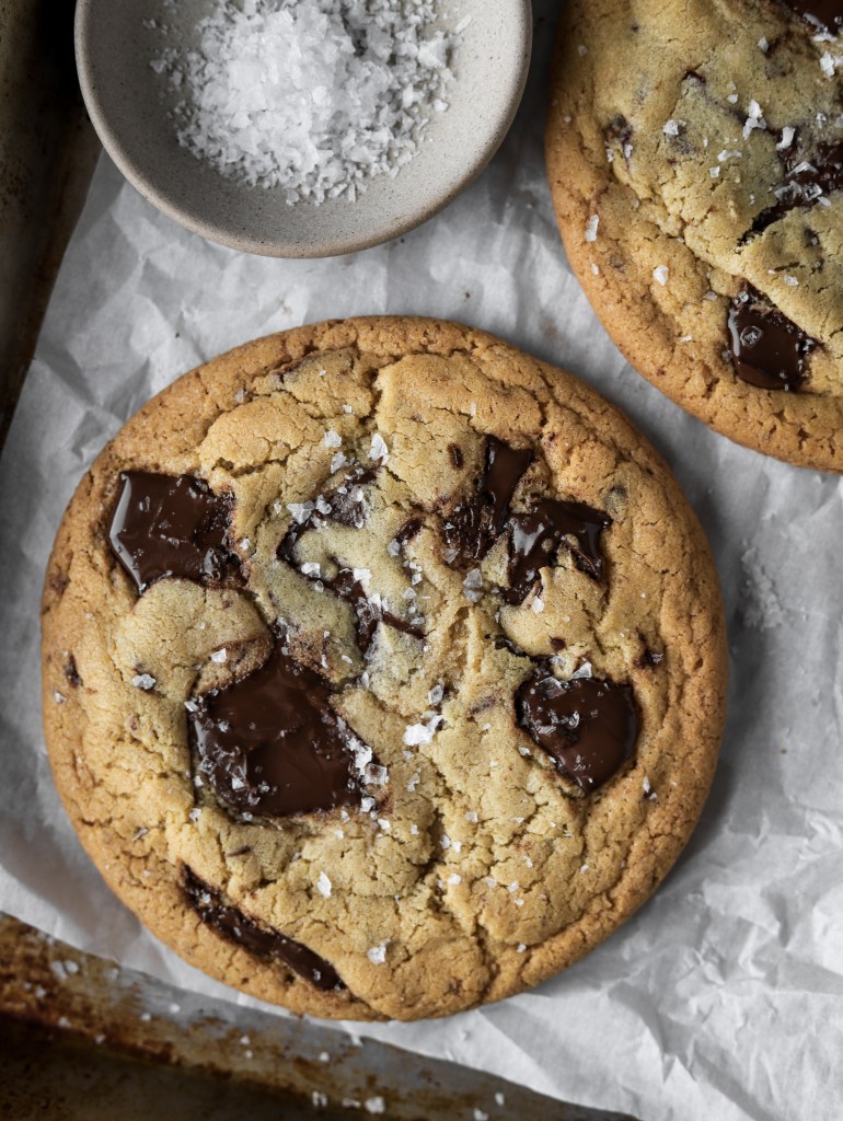 Big Chocolate Chip Cookies for Two | Sugared & Stirred